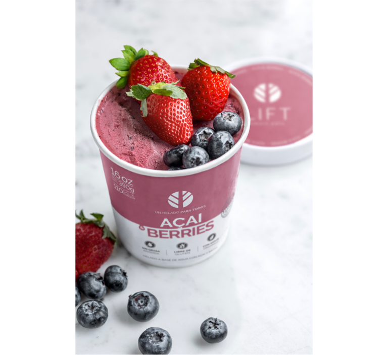 Helado Acai & Berries - LIFT